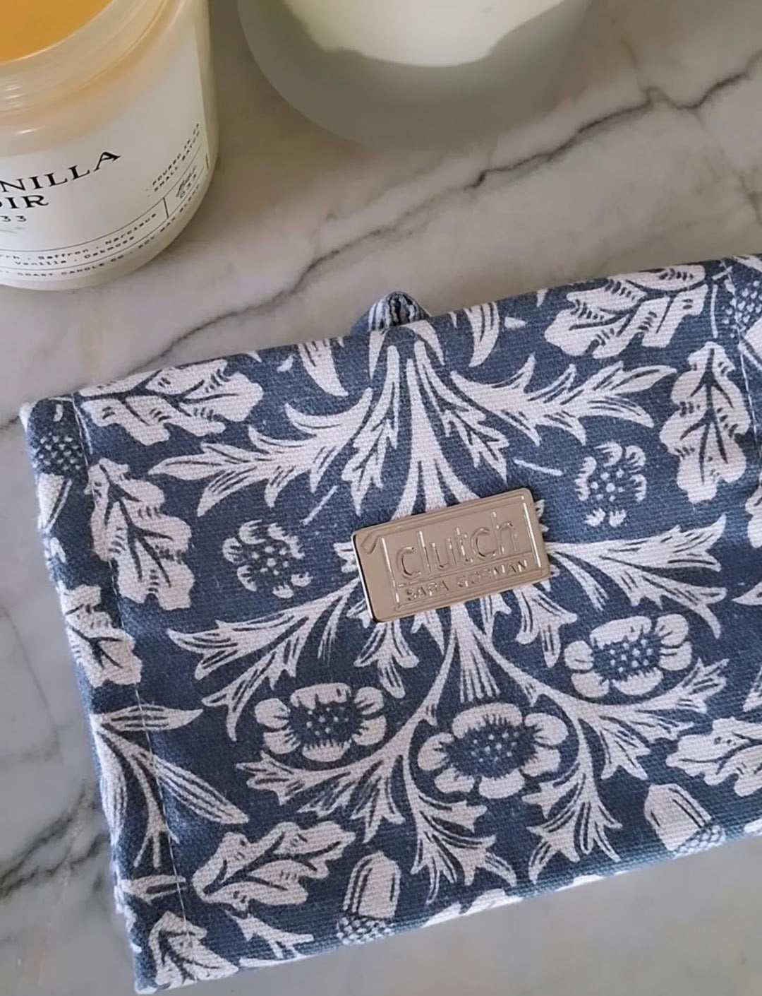 Stylish, fabric pill organizers by Sara Gorman. – Clutch by Sara Gorman